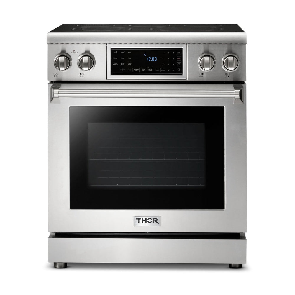 Thor Kitchen 30" Electric Range with 4.55 Cu. Ft. Self-Cleaning Oven ...
